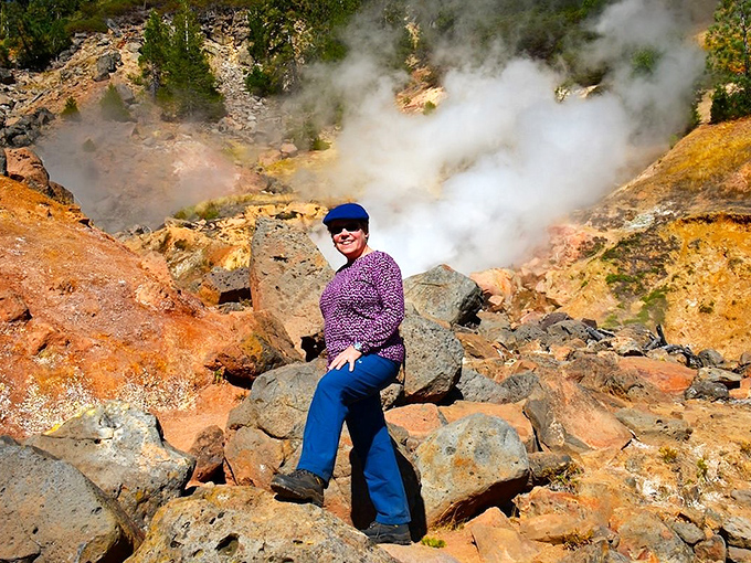 Terminal Geyser proves retirement can be as adventurous as you make it. Nature's spa treatment &ndash; spectacular views with a side of steam therapy.