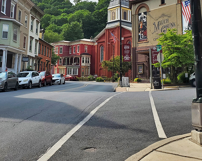 The Opera House anchors a street scene that hasn't fundamentally changed in a century, preserving a slice of Americana worth traveling for.