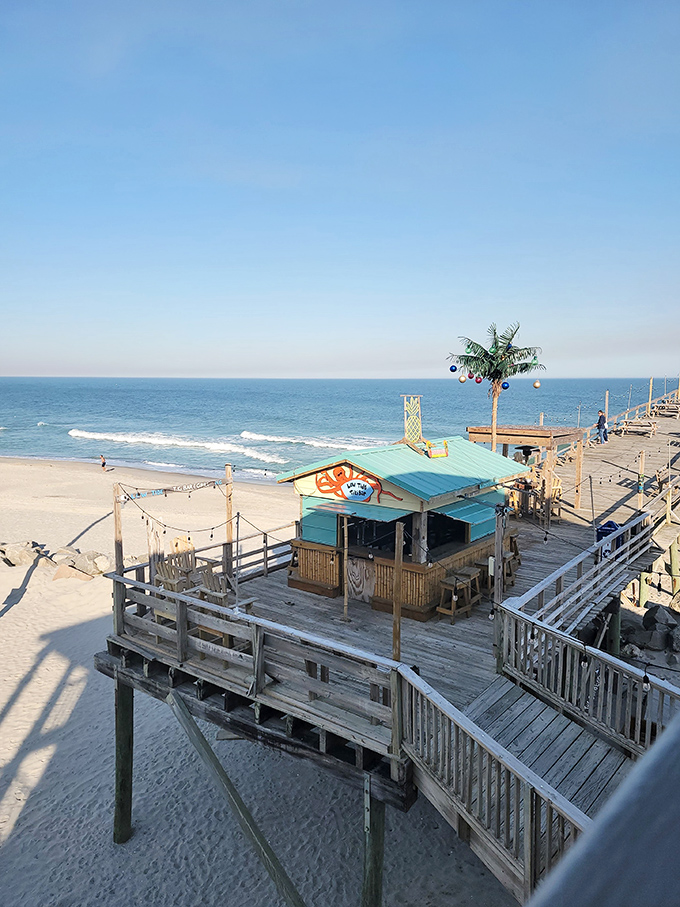 The quintessential beach bar&mdash;where frozen drinks taste better under fake palm trees and the ocean provides the soundtrack.