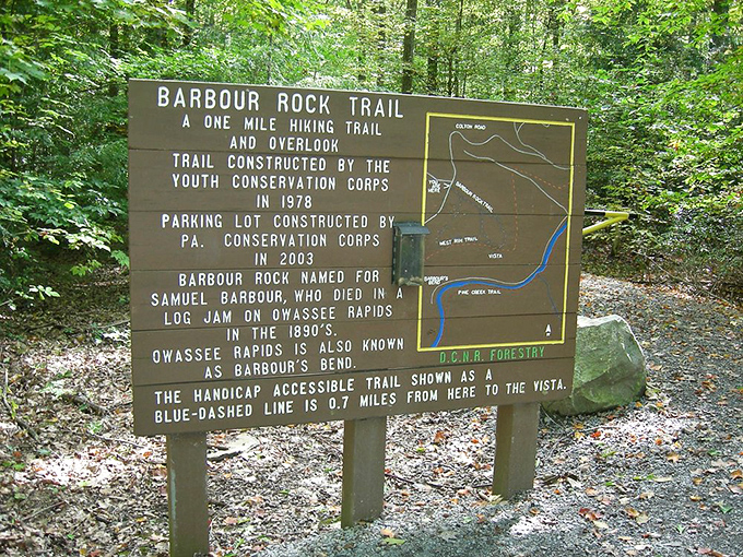 Every great adventure begins with a map. The Barbour Rock Trail promises views worth every step, with history lessons thrown in for free.