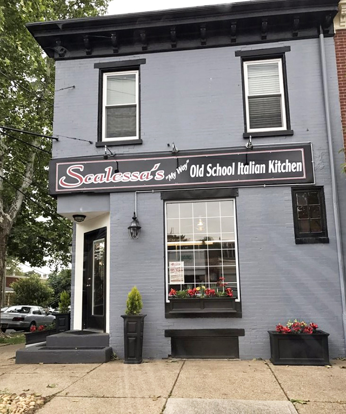 From this angle, Scalessa's looks like it could be on any corner in Brooklyn or Boston&mdash;a testament to the timeless appeal of neighborhood Italian joints.