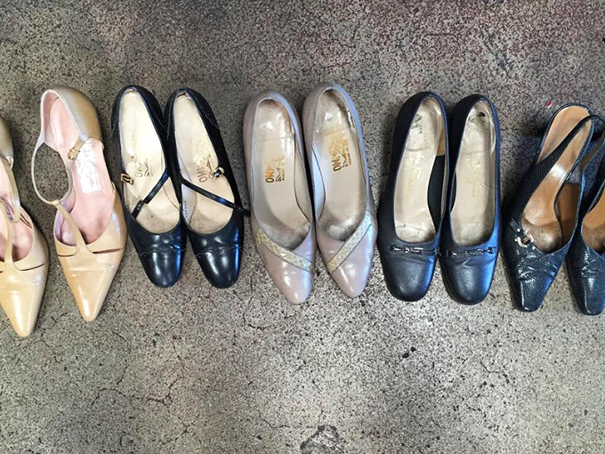 Designer shoes at thrift store prices &ndash; because your feet deserve luxury without bankruptcy. 