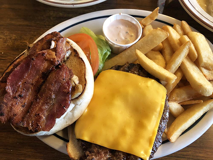 The Westside burger proves this place masters both breakfast classics and hearty lunch satisfaction perfectly.