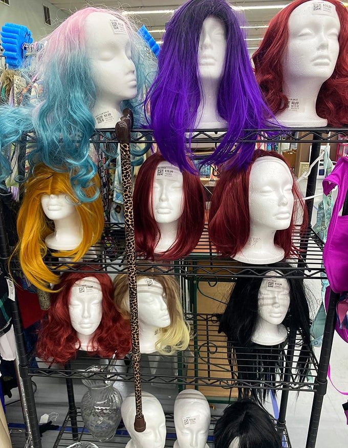 Transform your look instantly with colorful wigs that range from subtle changes to dramatic makeover magic.