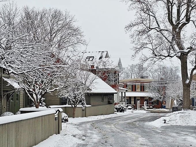 Winter transforms Intercourse into a snow globe come to life. The silence of fresh snow makes the clip-clop of hooves even more magical.