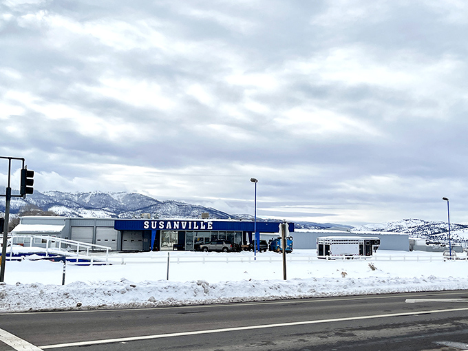 Winter transforms Susanville into a snow globe come to life, where the mountains wear white blankets and the town keeps its warm heart beating.