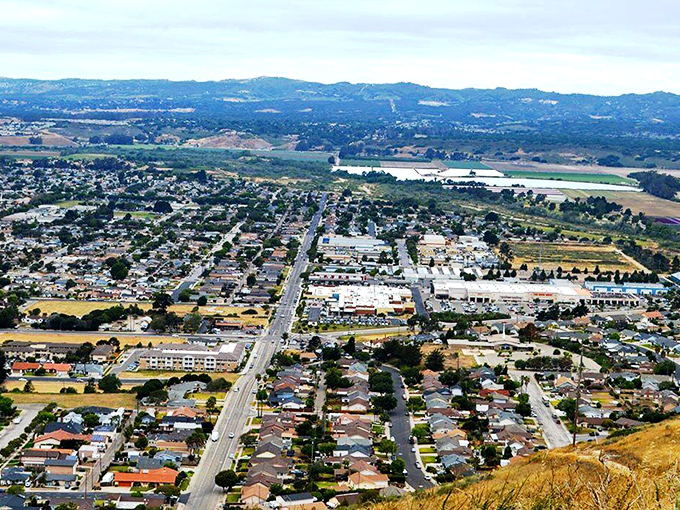 From above, Lompoc reveals its perfect positioning in the valley. This bird's-eye view shows why this hidden gem remains one of California's best-kept secrets.