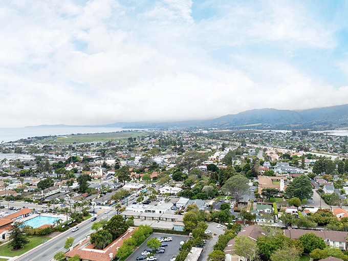 From above, Carpinteria reveals its perfect proportions &ndash; small enough to feel intimate, expansive enough to offer endless coastal adventures.