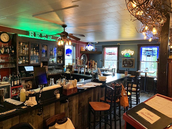 Not just a bar, but a community living room where everybody might not know your name yet, but they're certainly willing to learn it.