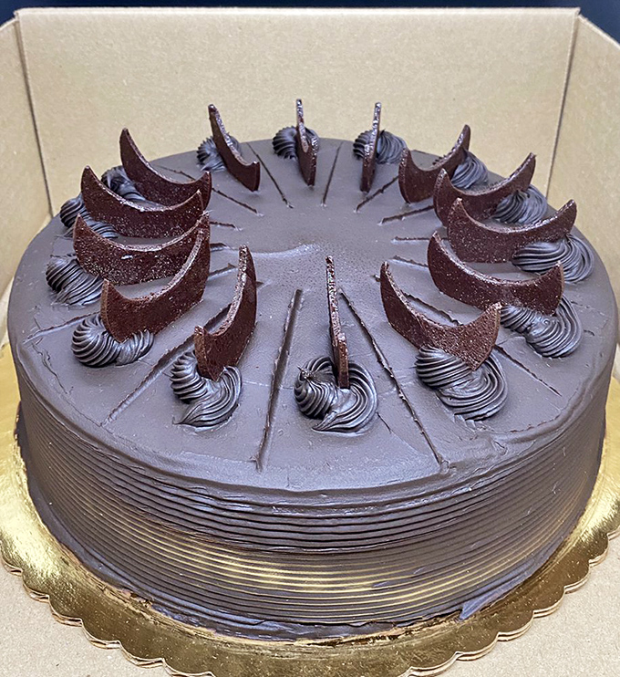 This chocolate cake isn't just dessert&mdash;it's the grand finale to your Pines Tavern experience, a sweet punctuation mark on a memorable meal.