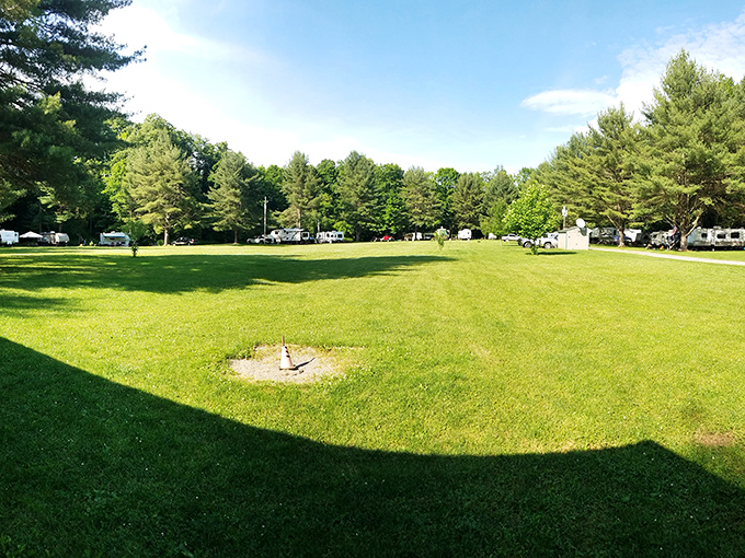 Spacious campgrounds offer the perfect base camp for families ready to explore Pennsylvania's hidden underground treasures.