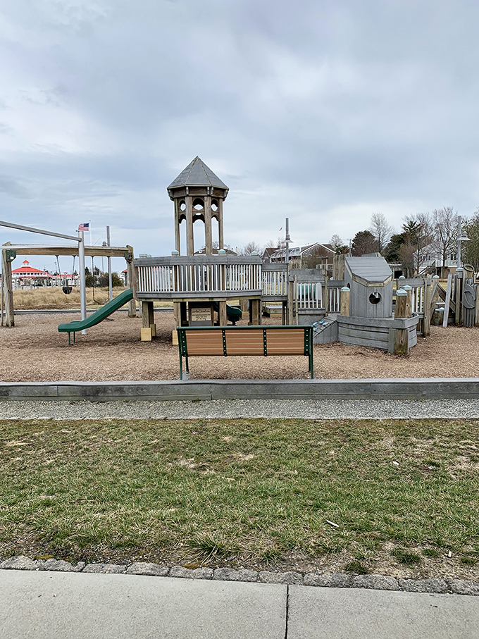Even the playground nearby carries maritime inspiration, ensuring the next generation develops sea legs and an appreciation for Delaware's nautical heritage.