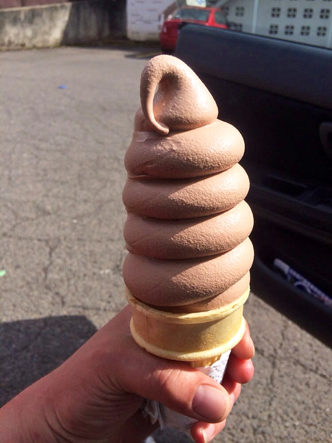 Soft-serve ice cream in a cone&mdash;the dessert that transcends age, class, and culinary pretension to deliver pure, uncomplicated joy.