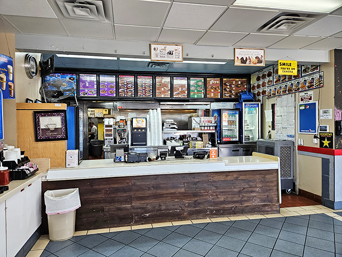 The counter&mdash;where dreams become orders and orders become reality. This command center orchestrates the symphony of sizzles that keeps Hemet happy.