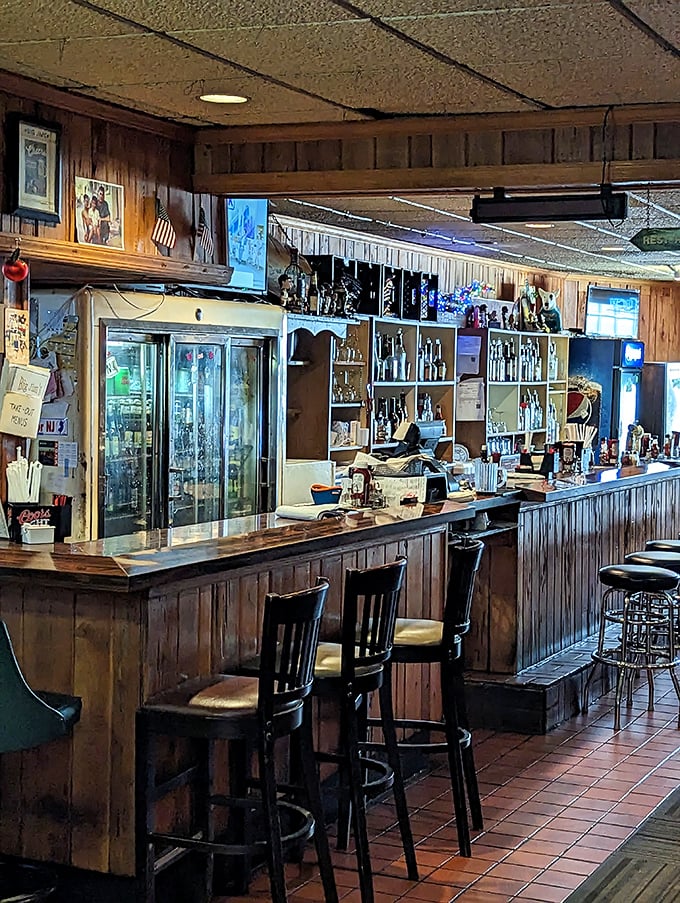 The bar at Big Jim's&mdash;where Pittsburgh sports play on TV, cold beer flows, and regulars have been telling the same stories for decades.