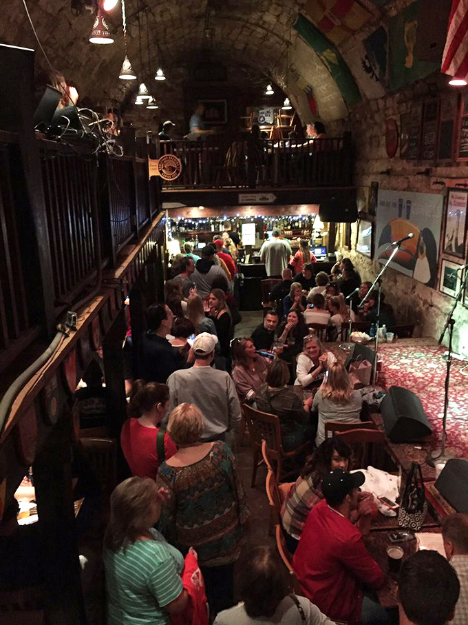 When the cave fills with patrons, it transforms into a community &ndash; strangers becoming friends over shared tables and shared stories, the way pubs were meant to be.