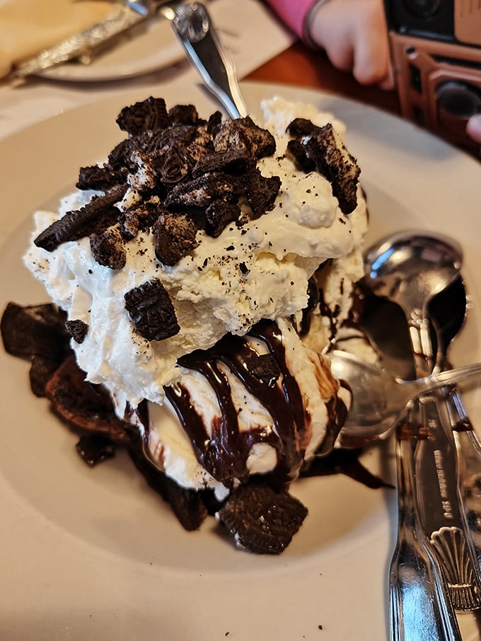 This isn't just dessert&mdash;it's a monument to vacation indulgence, where chocolate, cream, and zero regrets come together in perfect harmony.