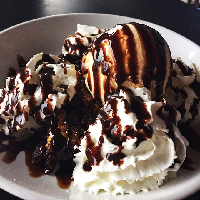 This dessert doesn't just satisfy your sweet tooth &ndash; it throws your sweet tooth a parade complete with whipped cream mountains and chocolate sauce rivers.