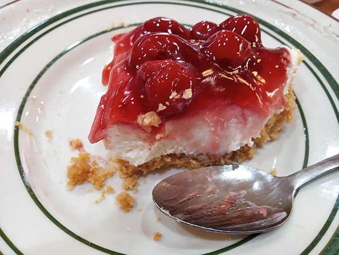 Cherry cream pie that makes you understand why people write songs about dessert &ndash; a sweet finale that's worth saving room for, even when you're full.