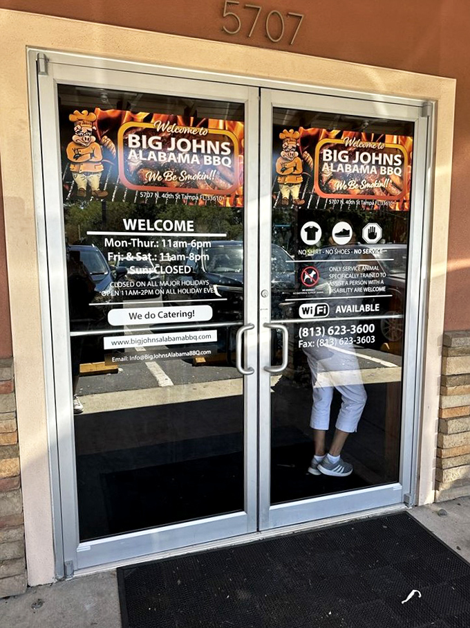 The entrance tells you everything you need to know: "We Be Smokin'" isn't just a slogan, it's a solemn promise kept since 1968.