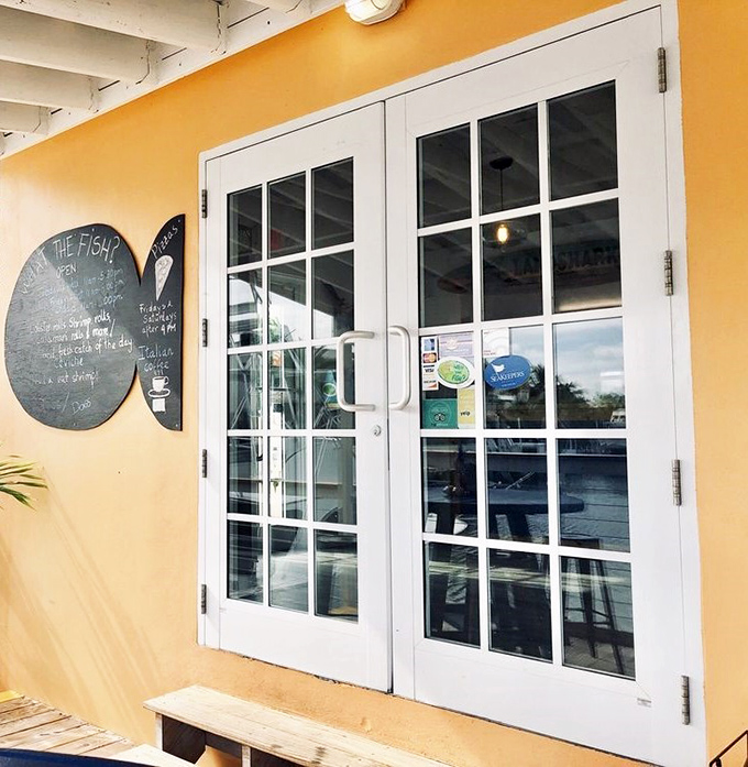 Those French doors and chalkboard menus say it all: unpretentious excellence awaits inside this seafood sanctuary.