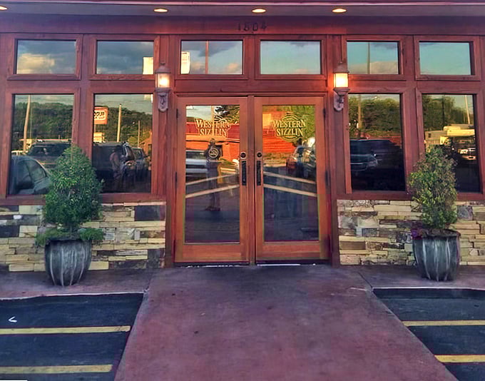 Those welcoming doors open to reveal a world where calories don't count and happiness reigns.