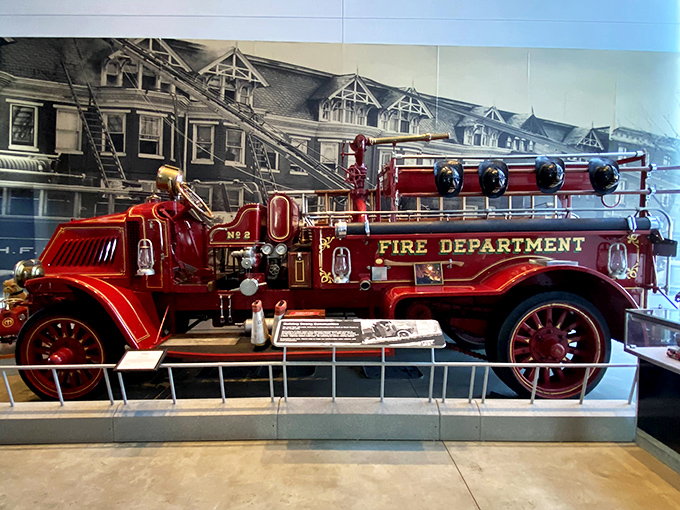 This immaculately preserved fire truck doesn't just showcase automotive history&mdash;it tells the story of community heroes and the machines that helped them save lives.