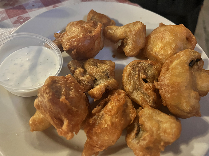 Golden fried mushrooms that transform humble fungi into crispy, addictive bites of pure comfort food magic.