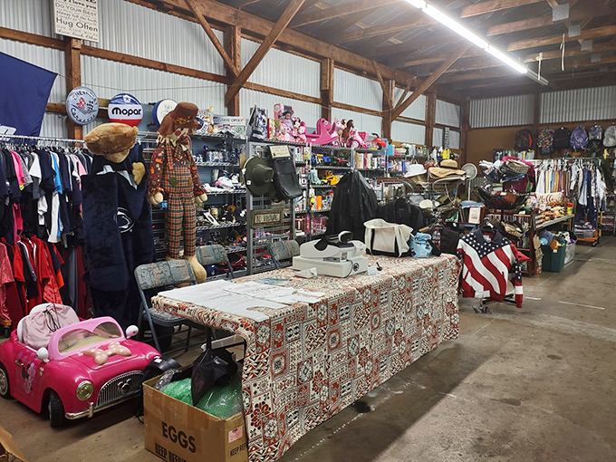 The warehouse section &ndash; a thrifter's final frontier, where patience is rewarded with finds so good you'll invent reasons to bring them up in conversation.