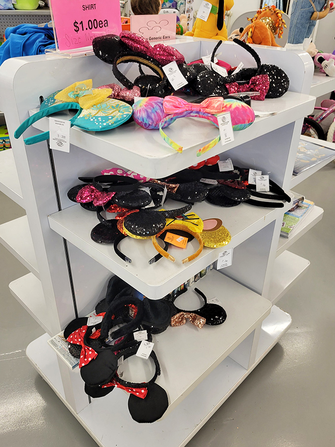 Hair accessories displayed like crown jewels – because every day deserves a little sparkle.