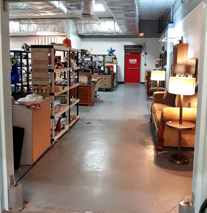 Corridors of possibility &ndash; each aisle at Treasure Marts offers a different adventure depending on your collecting mood.