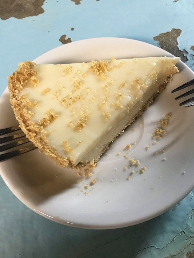 The key lime pie that launched a thousand return visits. Not too sweet, not too tart&mdash;just perfect enough to make you consider ordering a second slice.