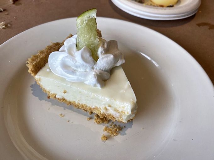 Key lime pie that strikes that perfect balance between tart and sweet&mdash;the ideal curtain call after a parade of Chesapeake Bay delights.