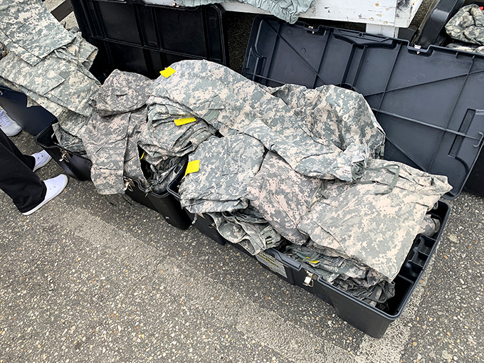 Military surplus tells silent stories of service. Fort Bragg's proximity ensures authentic gear for collectors, campers, and practical preppers alike.