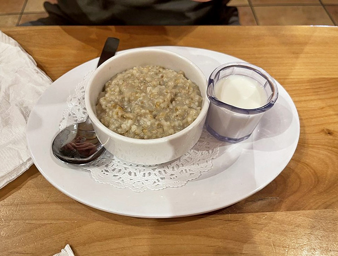 Oatmeal that actually looks appealing &ndash; not the sad, gray porridge of childhood nightmares but a warm hug in a bowl.