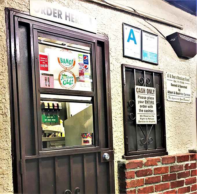 Cash Only signs are the universal symbol for "This place is so good they don't need to change a thing."