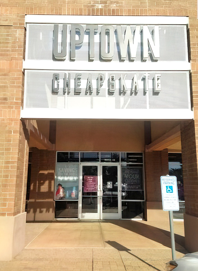 The welcoming entrance that separates your wallet from unnecessary spending at regular retail prices &ndash; threshold of thrifty greatness.