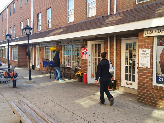 The sidewalk outside might as well be the yellow brick road for sandwich enthusiasts. Follow it to find your heart's desire wrapped in wax paper.