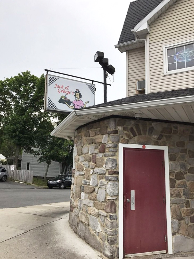 The iconic sign stands as a neighborhood landmark, a beacon of hope for the hungry and a promise of good things to come.