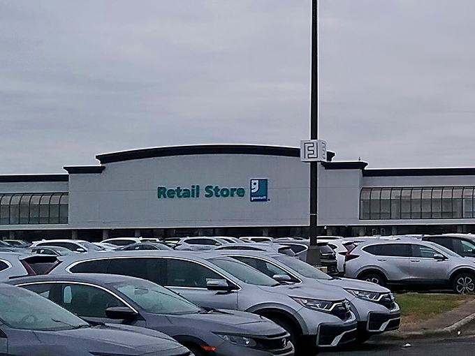 A packed parking lot tells the true story. When thrifting becomes this popular, you know there's magic happening behind those doors.