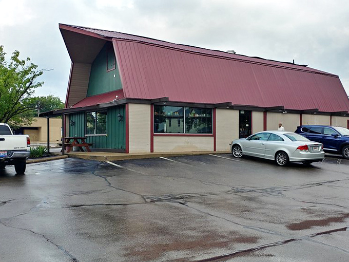 The parking lot fills up for good reason&mdash;what awaits inside this unassuming building is worth driving across Ohio to experience.