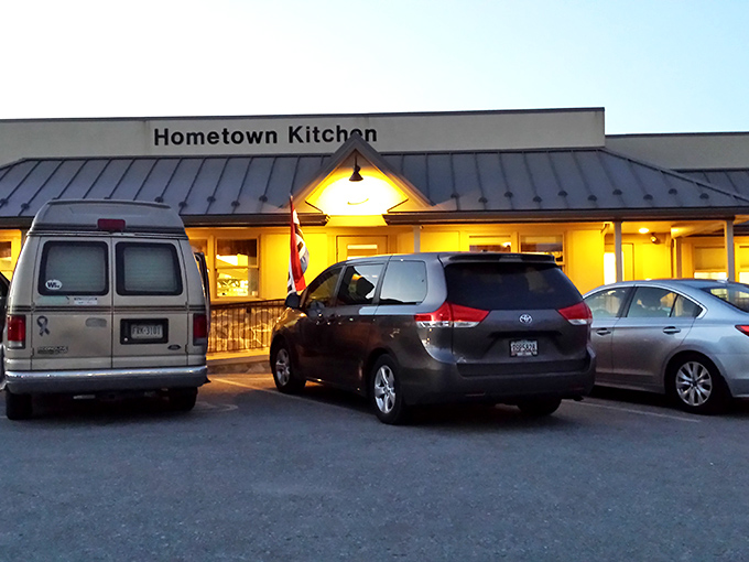 The parking lot at dusk&mdash;where anticipation begins and satisfaction ends. These cars represent pilgrims on a quest for something increasingly rare: authenticity on a plate.