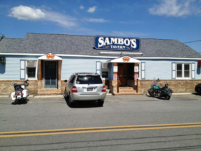 Motorcycles and cars sharing the parking lot&mdash;a testament that good food crosses all demographics. Some arrive on two wheels, some on four, all leave happy.