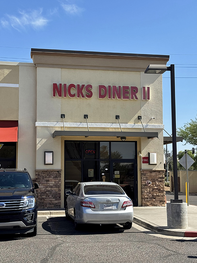 Even from the street, this unassuming building promises the kind of honest dining experience that keeps locals coming back and tourists taking detours.