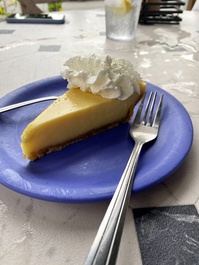 Key lime pie so bright and tangy it could wake you from a food coma&mdash;the perfect finale to a seafood feast.
