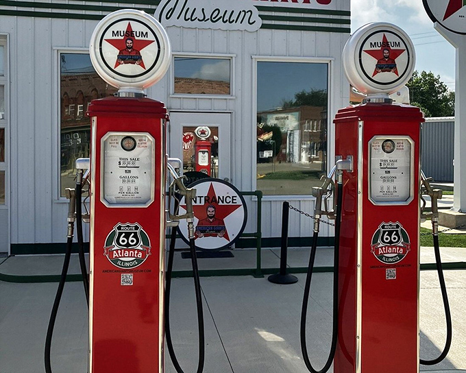 These lovingly restored vintage gas pumps aren't just museum pieces&mdash;they're time machines that transport you to when "Fill 'er up!" meant full service with a smile.