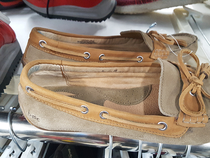 These boat shoes have navigated their last voyage but are ready to set sail again&mdash;barely worn and priced for adventure.