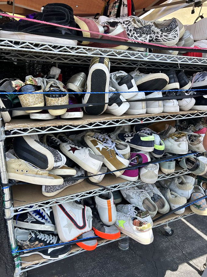 Sneaker heaven for the fashionably nostalgic. These pre-loved kicks offer style, sustainability, and the thrill of finding that discontinued colorway.
