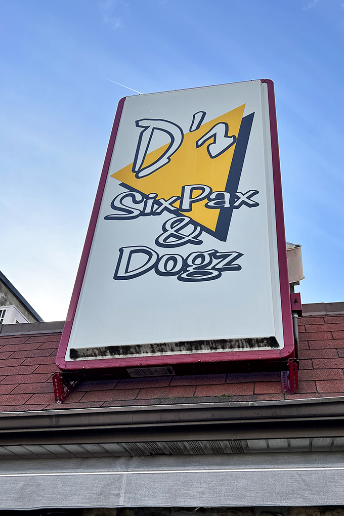 The beacon that guides hungry travelers home. This sign doesn't just advertise a restaurant—it promises an experience that your taste buds will thank you for.