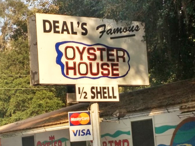 Classic signage that proves the best restaurants don't need flashy marketing to attract devoted fans.